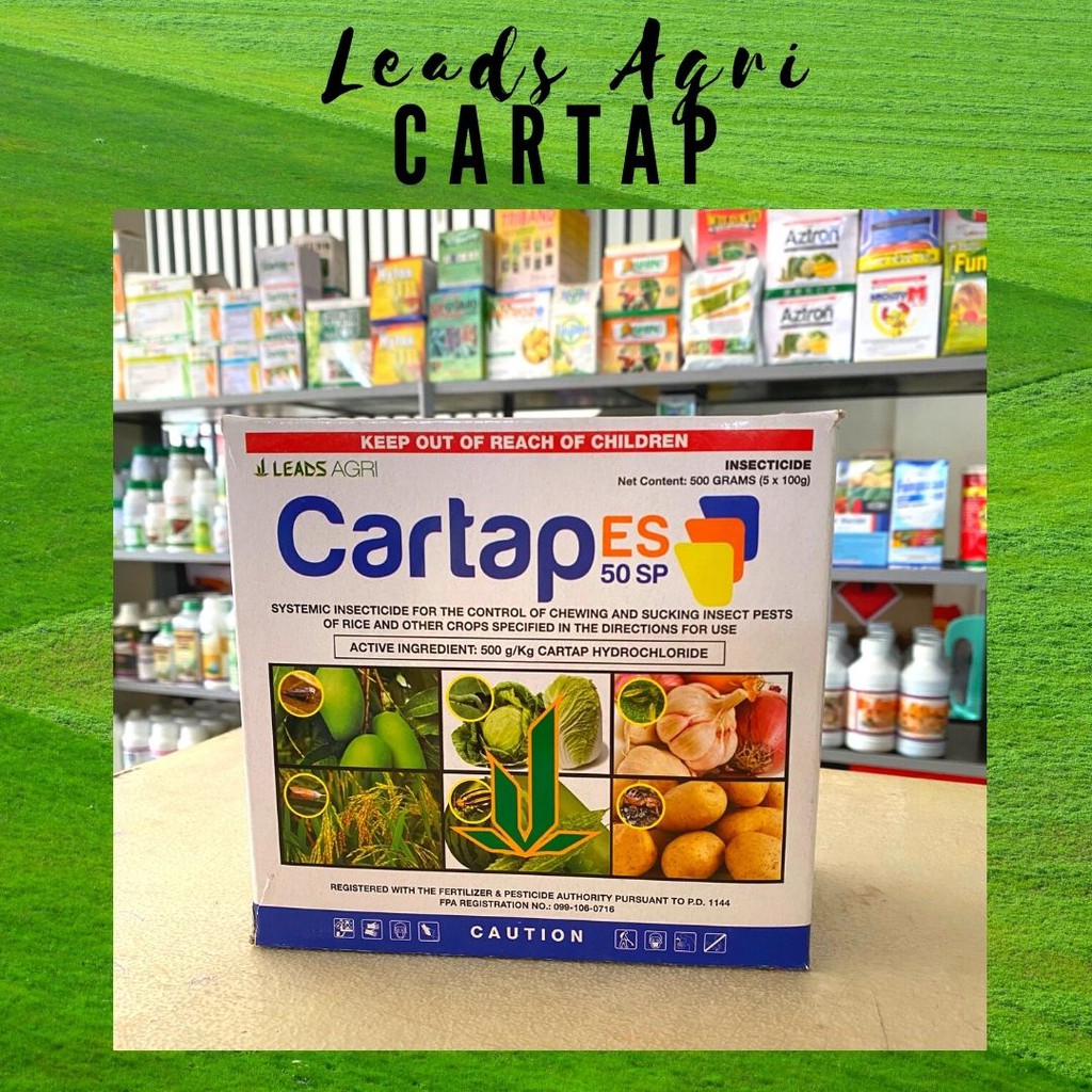 Leads Agri CARTAP ES 50SP Systemic Insecticide 500gms | Shopee Philippines