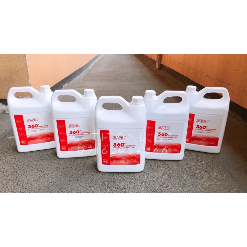 APE HENGDE 360 Comprehensive Atomized Disinfectant Fogging Solution ...
