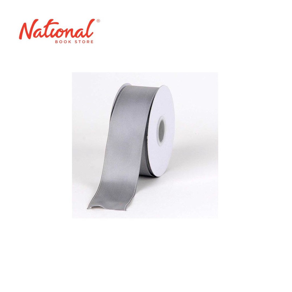 Double Edge Ribbon White 1 1/2 inch (sold per meter) | Shopee Philippines