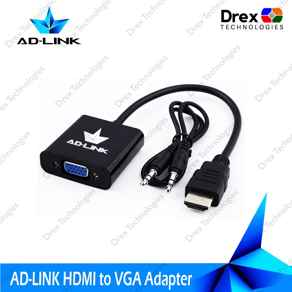 HDMI TO VGA Adapter Ad-Link HDMI To VGA Network Adapter / Converter ...