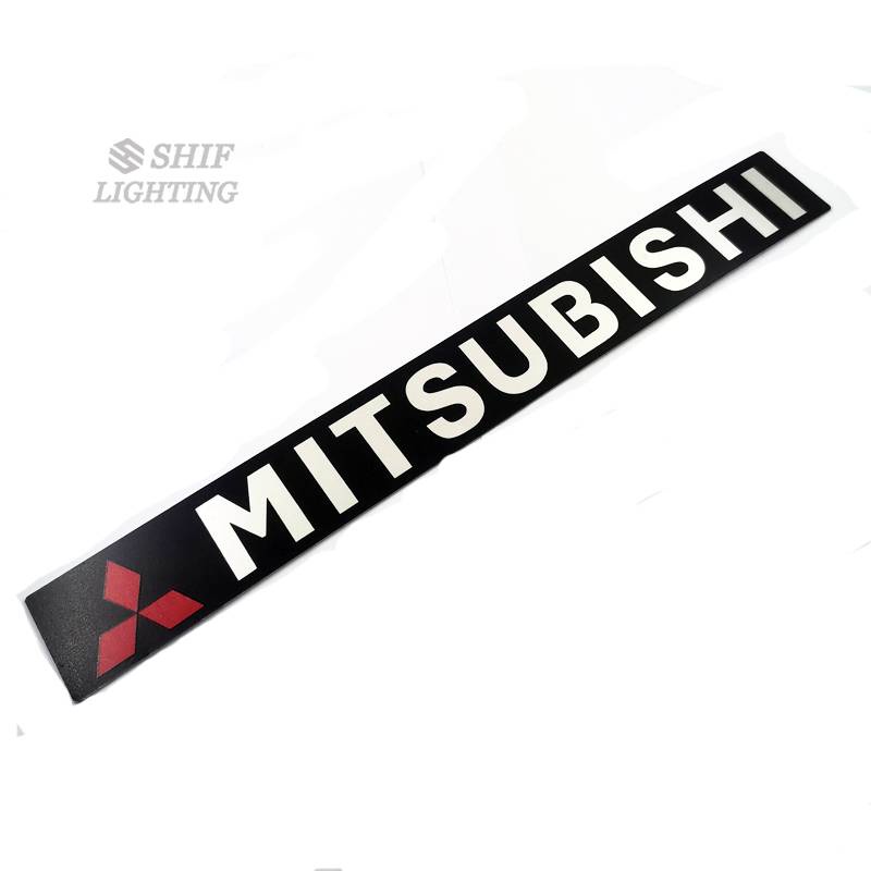 1 x ABS MITSUBISHI Logo Car Auto Rear Decorative Emblem Badge Sticker ...
