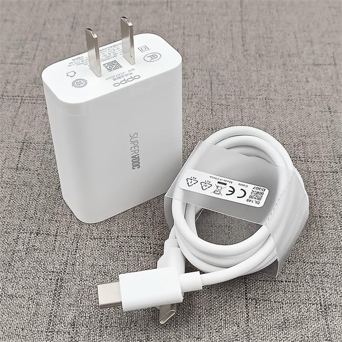 OPPO 65W Super Vooc 2.0 Charger Pd Fast Charging Power Adapter USB C To ...