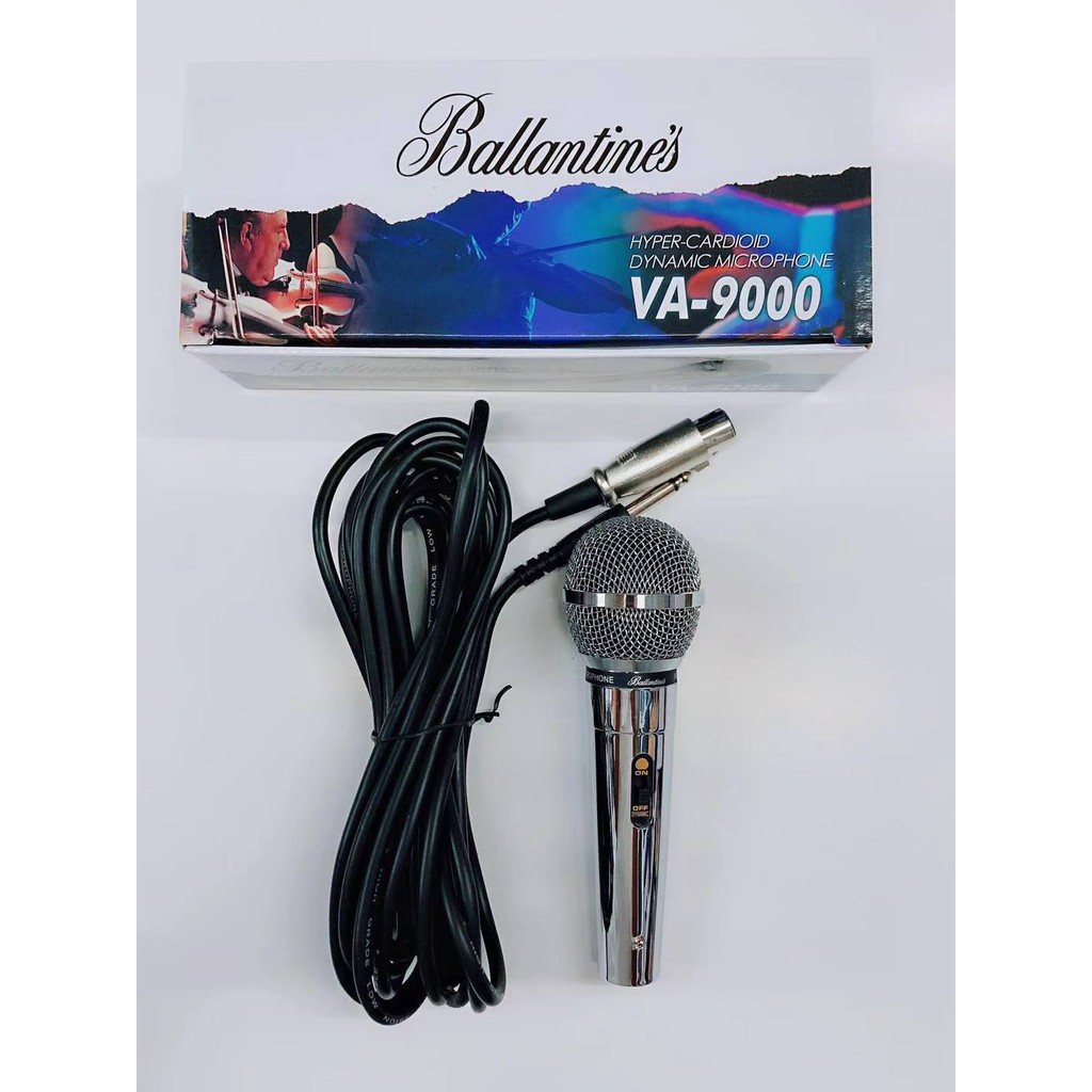 Ballantines VA-9000 Professional Wired Dynamic Microphone Balck ...