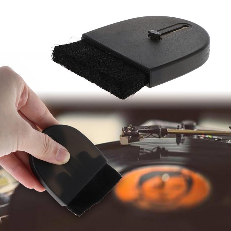 ROX Cleaning Brush Turntable LP Vinyl Player Record Anti-static Cleaner ...