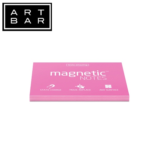 Tesla Amazing Sticky Notes Magnetic Pink 7.90X3.95 Large 100s | Shopee ...