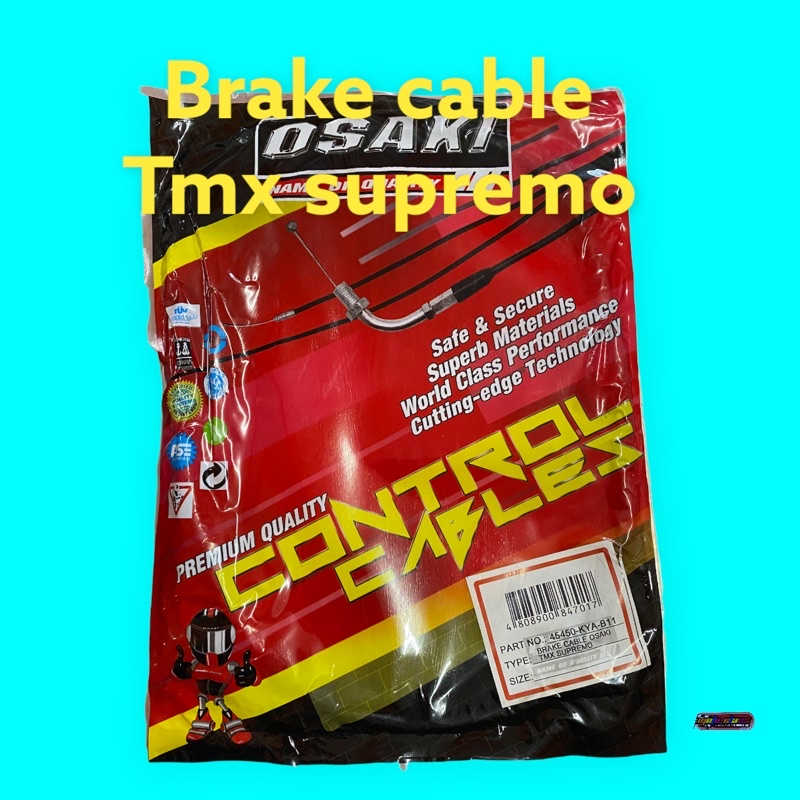 OSAKI BRAKE CABLE TMX SUPREMO (6171) | Shopee Philippines