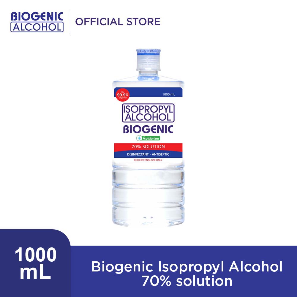 Biogenic Alcohol 70% Iso 1 Liter | Shopee Philippines