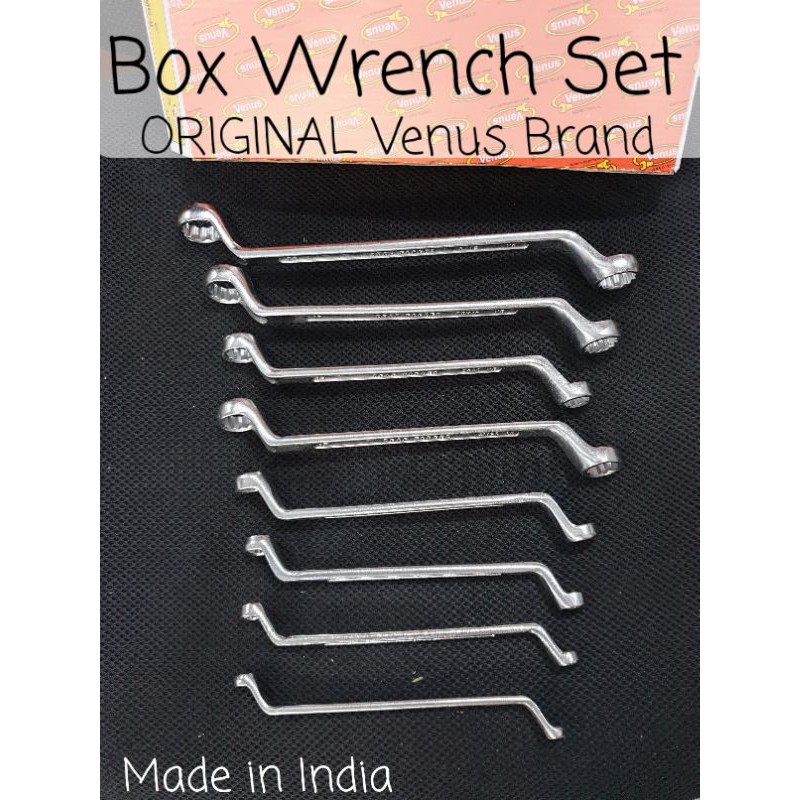 6-22mm Box Wrench Close Wrench Set Tools | Shopee Philippines