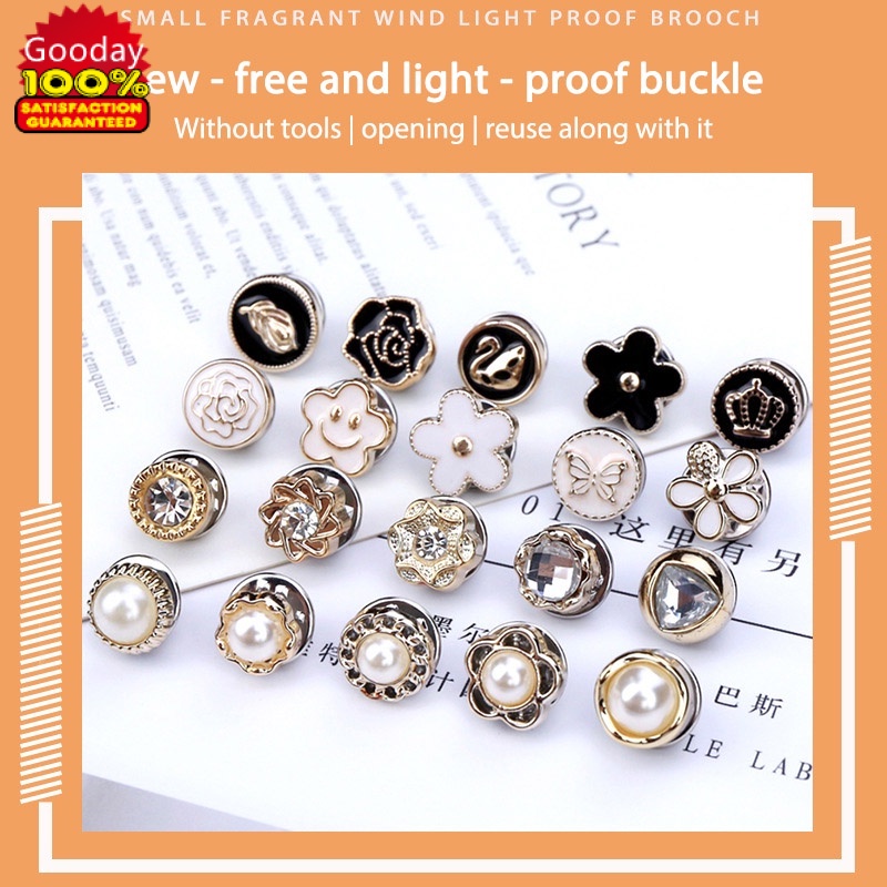 Light Proof Button/Clothes Sweater Shirt Button/Metal Buttons For ...