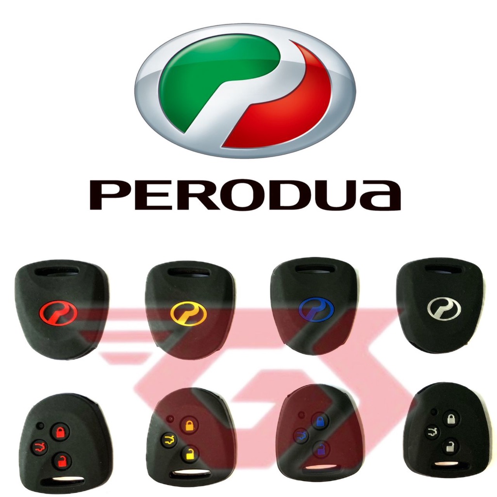 Sport Edition PERODUA BEZZA/AXIA/MYVI2018 Remote Car Key Cover (3 ...