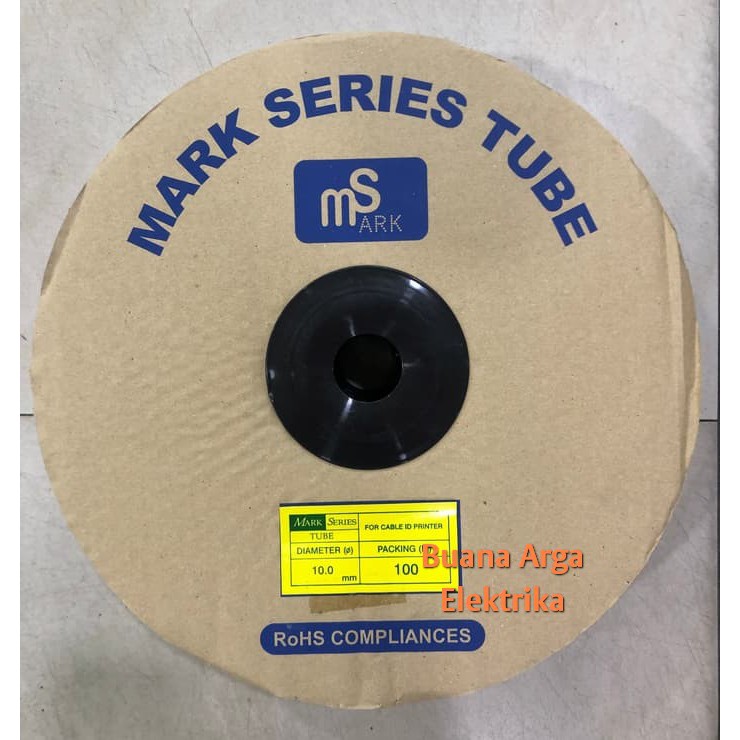 Marker tube Marking Tube MARK SERIES 8.0 - 16mm Cable @100mtr | Shopee ...