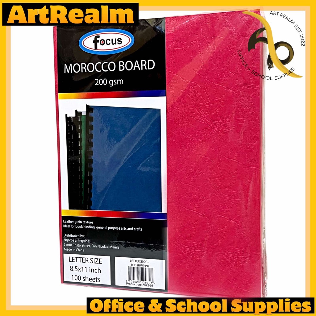 Focus Morocco Board 200gsm [Short | A4 | Long Size] | Shopee Philippines