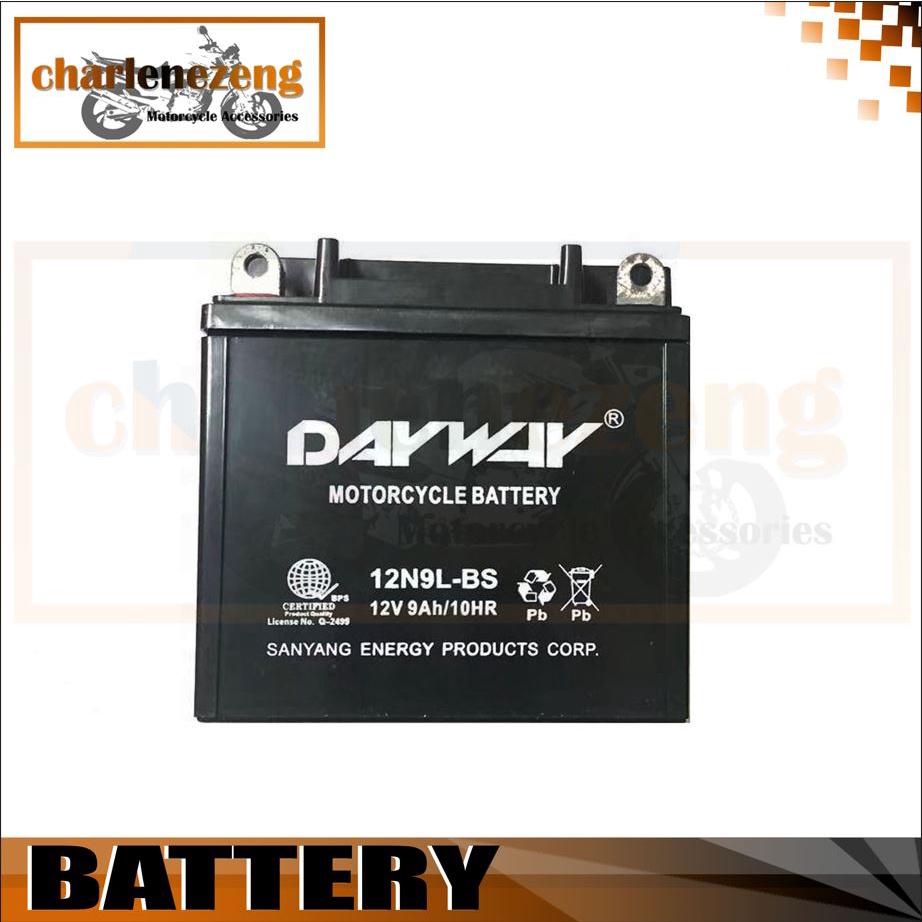 Motorcycle Dayway Battery Motor 3L/4/5L/7L/9L COD | Shopee Philippines