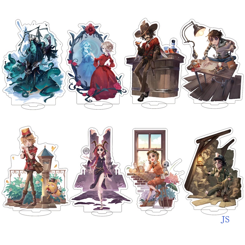 JS Hot Anime Identity V Acrylic Stand Figure Model Plate Keychain Game ...