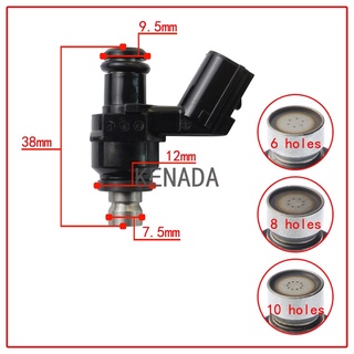 (6 -8-10holes) Honda Motorcycle Fuel Injector For XRM F RS125 RS150 ...
