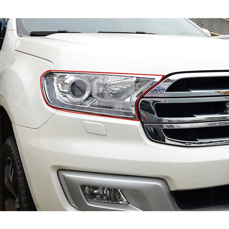 Ford Everest/Ranger Car Front/Rear Headlight Frame Auto Exterior ...
