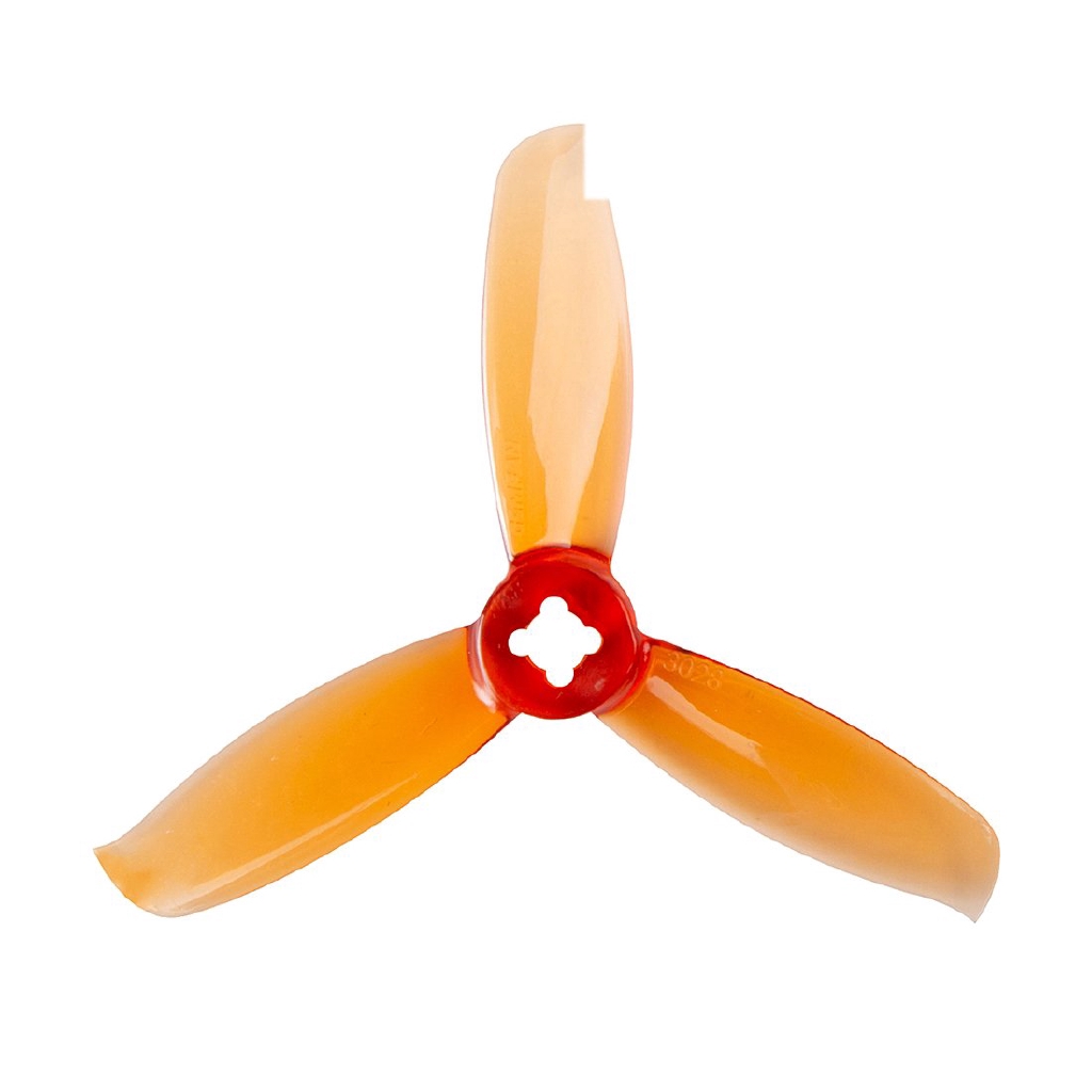GEMFAN 3028 PC Propeller 3 inch 3-blade Paddle CW CCW Props for FPV ...