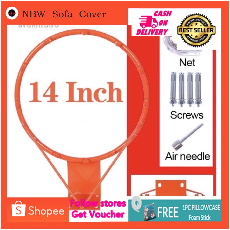 【COD】Heavy duty Basketball ring with net | Shopee Philippines