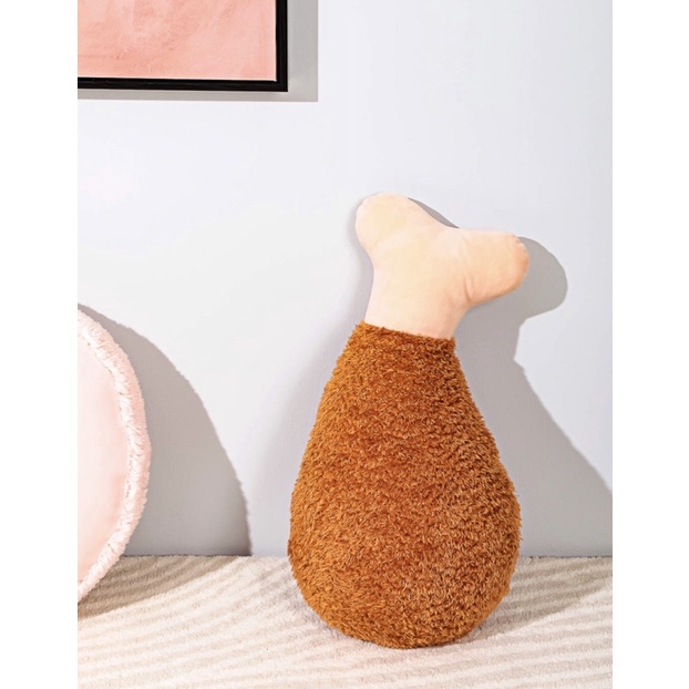 Food SERIES CHICKEN DRUMSTICK PILLOW MINISO FRIED CHICKEN PILLOW ...