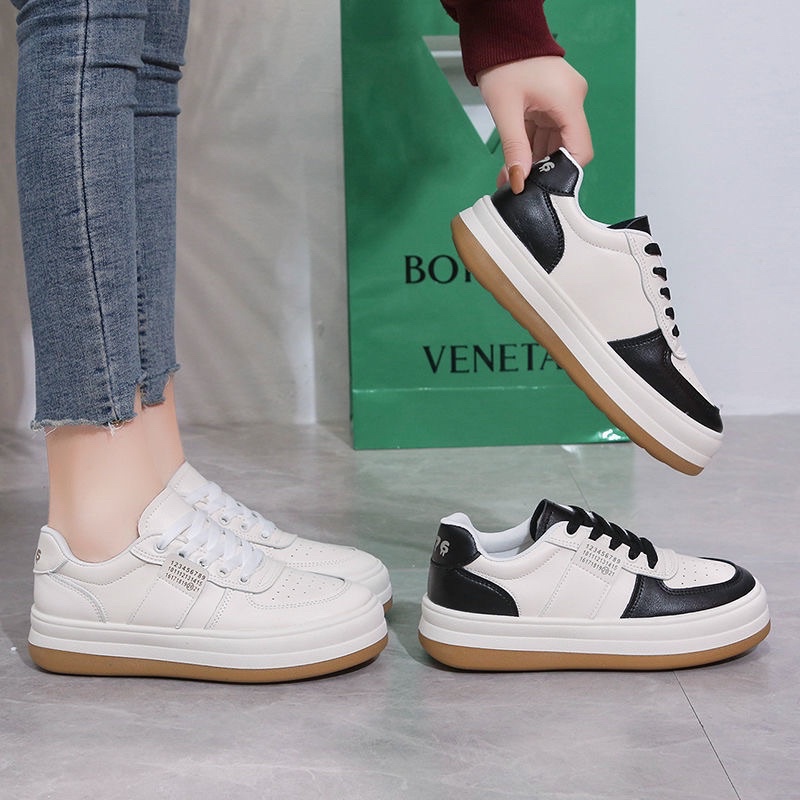 KFashion design wedge sole korean sneakers for women shoes Kellyy.ph ...