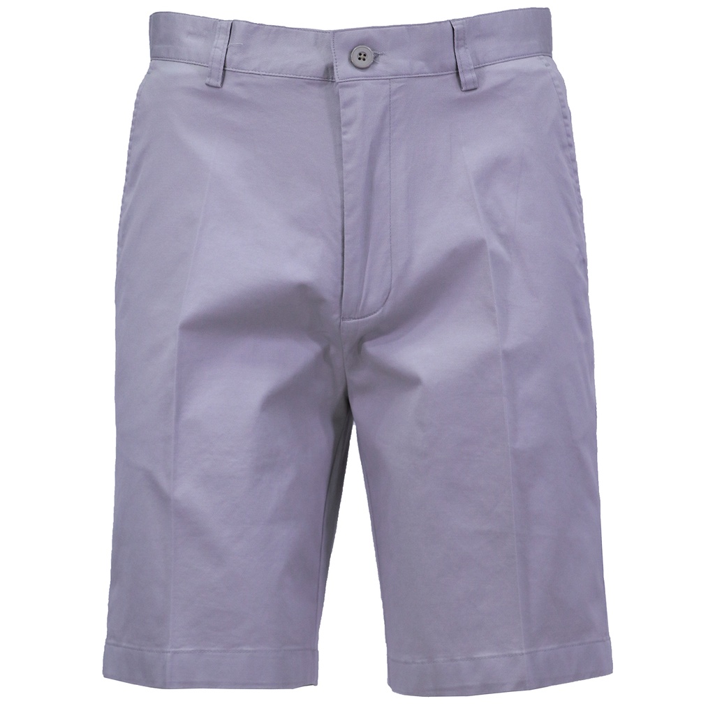 Izod Men's Slim Fit Plain Casual Shorts (Light Gray) | Shopee Philippines