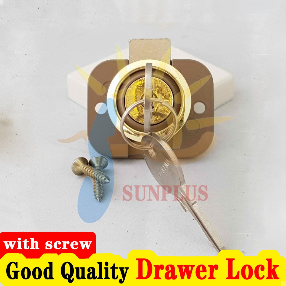 (with screw) drawer lock heavy duty cabinet safety good quality ...