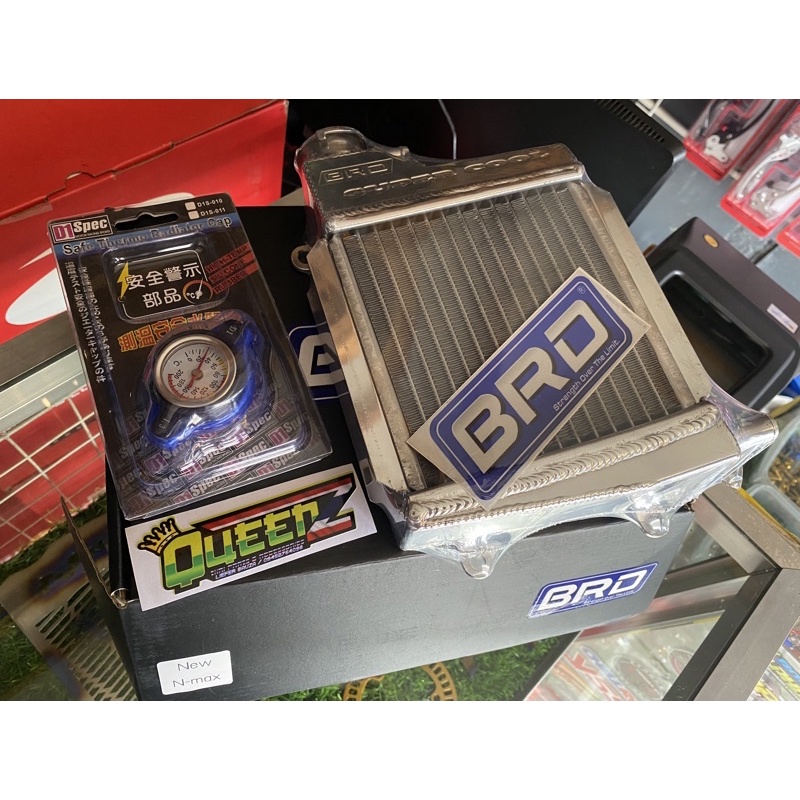 BRD 2Rows Radiator For Nmax/Aerox v1/v2 Click 125i/150i PLug N PLay ...