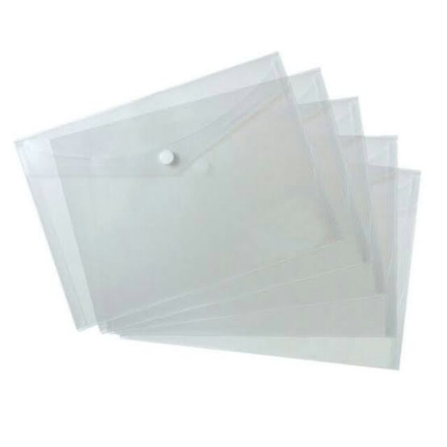 Transparent Plastic Envelope (S/L/A4) 1P | Shopee Philippines