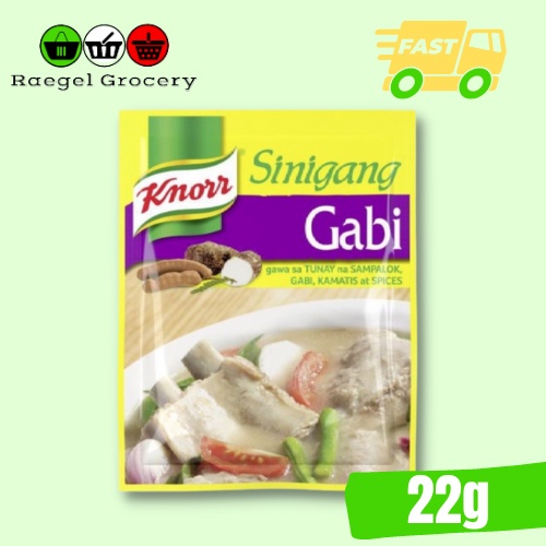 Knorr Sinigang Mix With Gabi 22g | Shopee Philippines