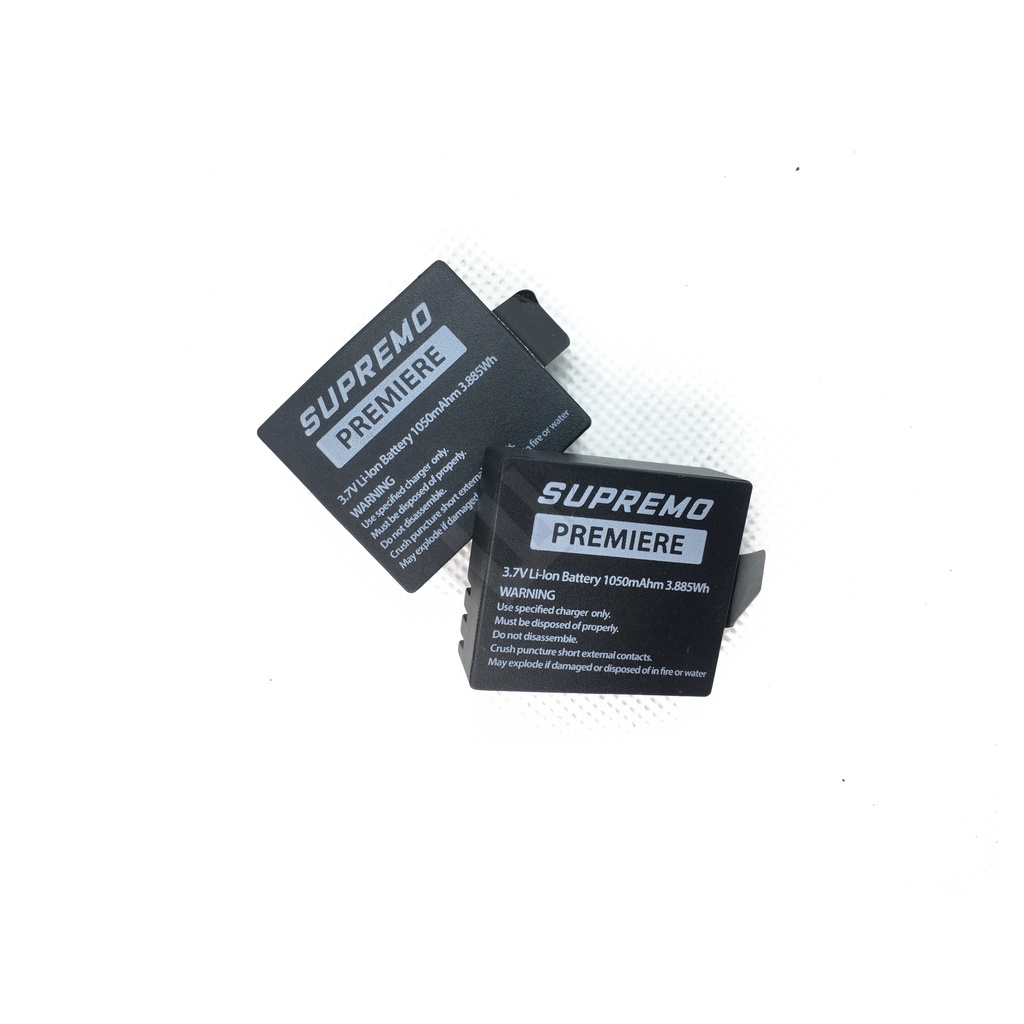 Battery for Supremo Premiere Action Camera 2pcs | Shopee Philippines