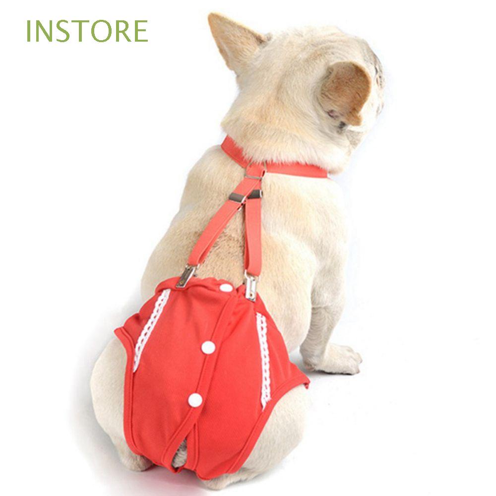 INSTORE Corgi Pet Physiological Pants French Bulldog Sanitary Diaper ...