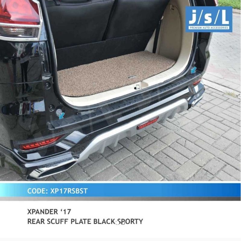 Xpander EXPANDER SILLPLATE SILL PLATE REAR REAR SCUFF Step On The Door ...