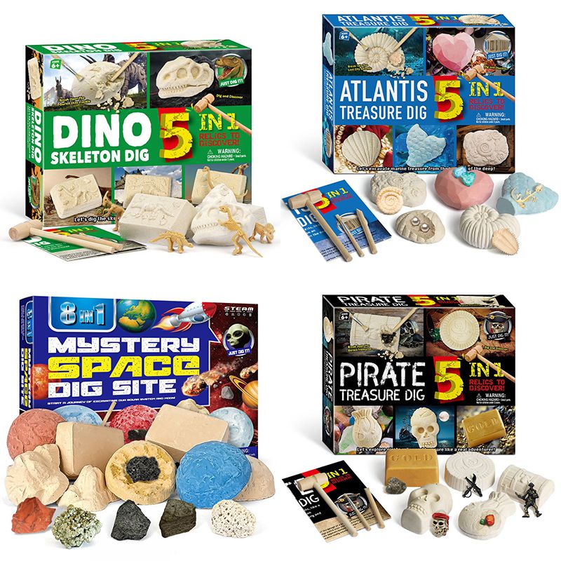 It Up Dig Kit Mining Excavation Educational Toys Kids Projects STEM ...