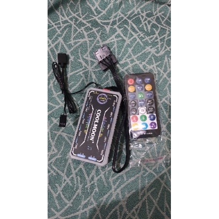 COOLMOON & UpHere Fan Hub Controller with Magical Music and Sync to ...