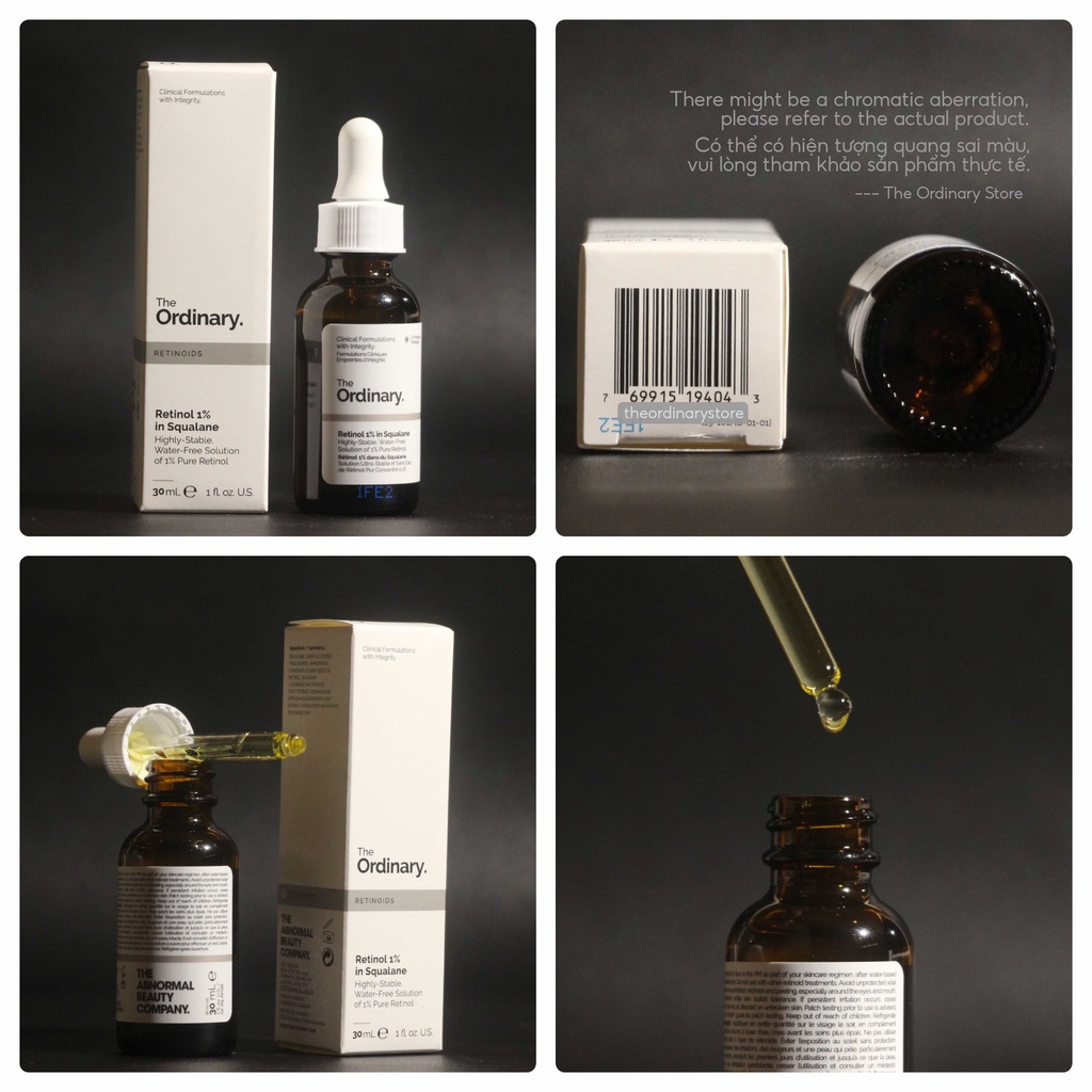 The Ordinary Retinol Serum Anti-Aging Essence Reduces Wrinkles ...