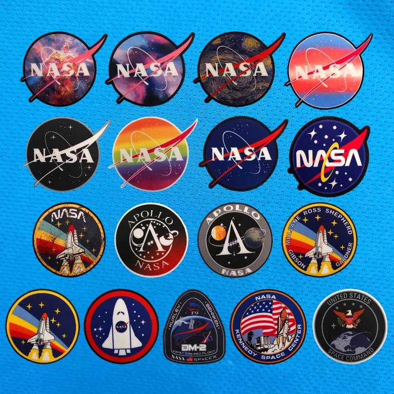 DIY Iron On Patch - NASA Logos | Shopee Philippines