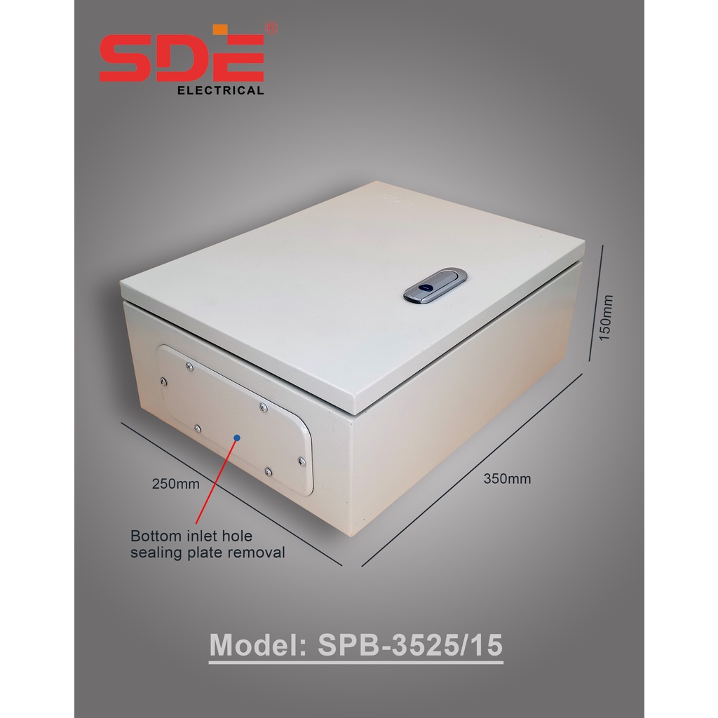 SDE STEEL PANEL BOARD / STEEL PANEL BOX / ELECTRICAL ENCLOSURE (BATCH 1 ...