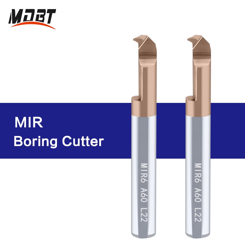 MIR Boring Tool Turning Lathe Thread Cutter Tungsten Carbide Alloy Grooving Bar Mini Internal ...
