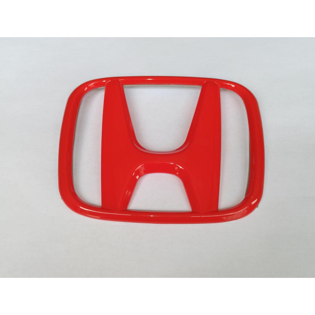 MERAH Honda BRIO Mobilio Front Emblem Red Honda Logo Car Front Emblem ...
