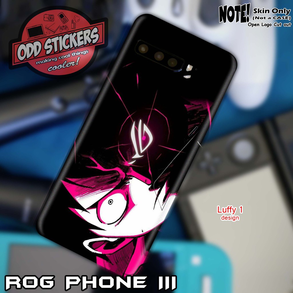 ☂♠Rog Phone 3 Character Design Premium Pvc Skin/Sticker Cover By ...
