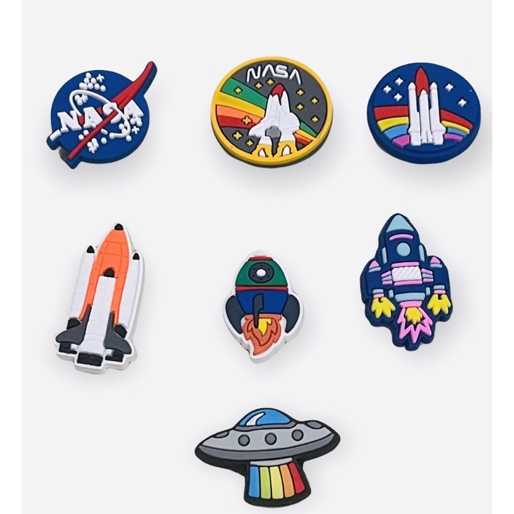 Nasa Series jibbitz for crocs | Shopee Philippines