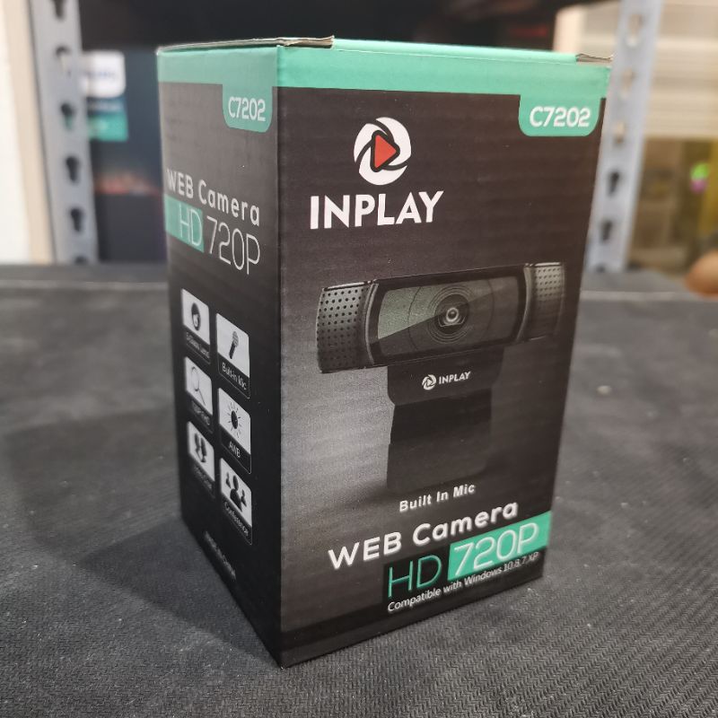 Inplay Webcam C1080P Pro 1080p / 720p Camera w/ Built Mic Web Camera ...