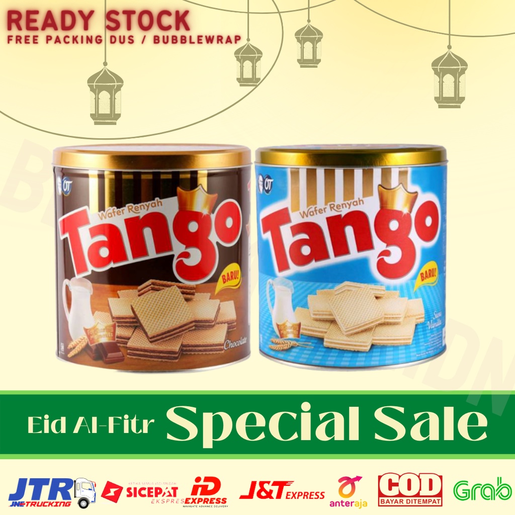 FREE BUBBLEWRAP & DUS!! Tango Tin Tango Wafer Chocolate Vanilla Snack ...