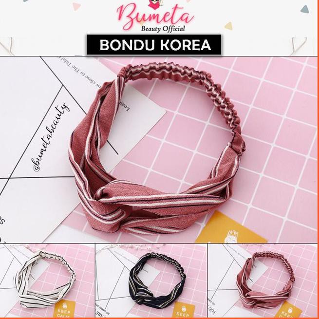 Real Picts! [BDG] Cute Korean Hair Band Beautiful Color Bondu Hairband ...