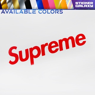 Supreme VINYL DECAL STICKER (waterproof) for phone, window, pc case ...