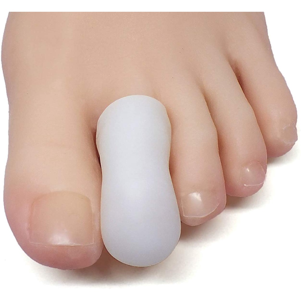 TNT Silicone Small Toe Protector Cap - White - Pain Reliever - Prevents ...