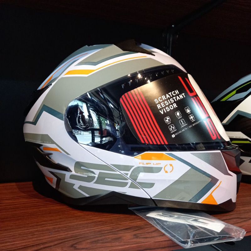 SEC Revolt Atomik Modular helmet | Shopee Philippines