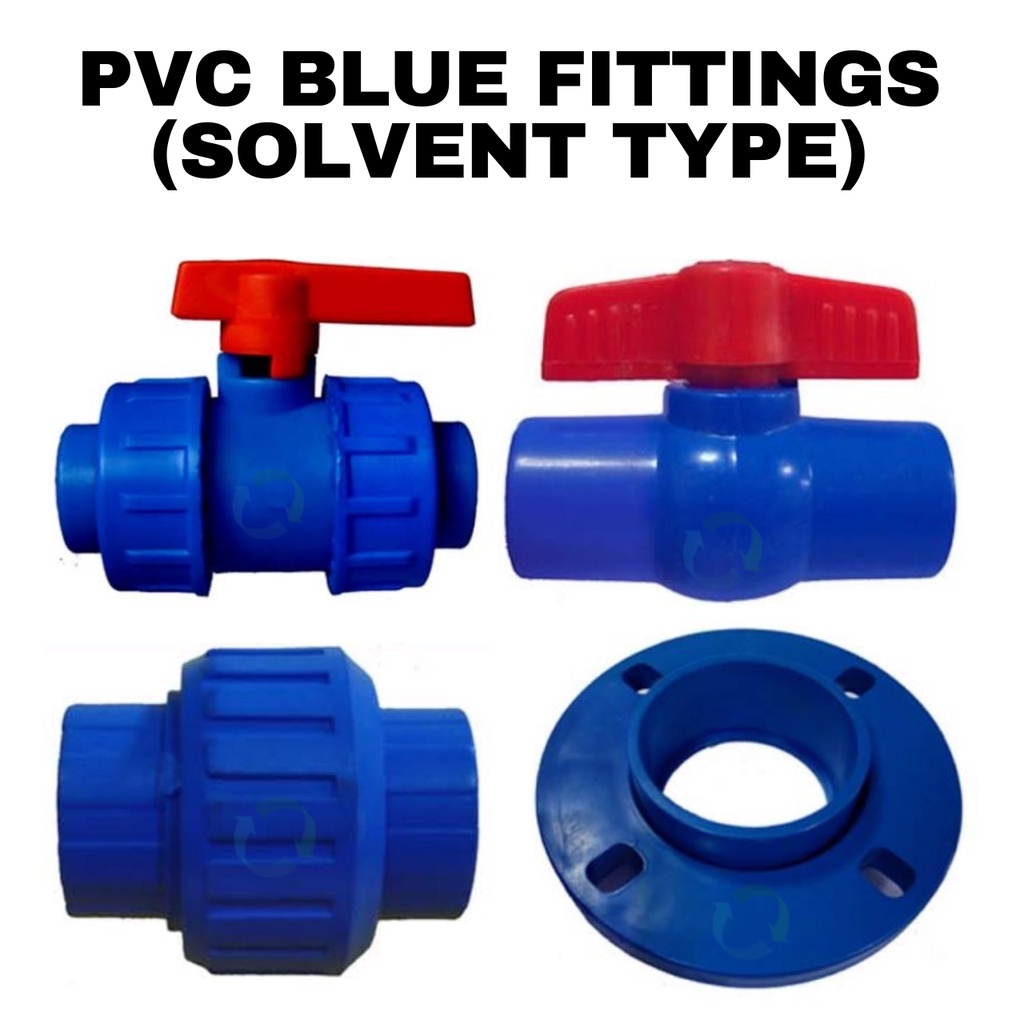 PVC Blue Fittings 1/2" to 2" ( Double Union Ball Valve , Ball Valve ...