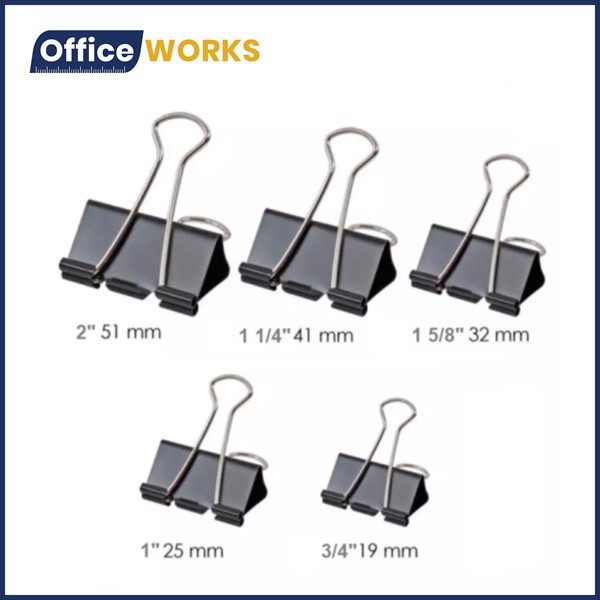 Joy Binder Clips 25mm, 41mm,51mm,32mm,19mm | Shopee Philippines