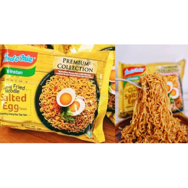 Indomie Salted Egg Fried Noodle (Premium Collection) | Shopee Philippines